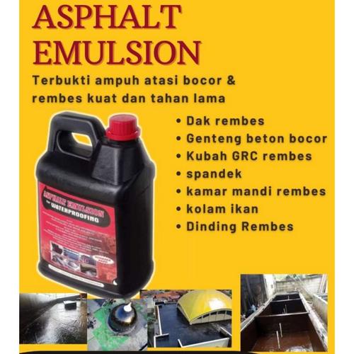 Jual ASPAL CAIR ISI 1 KG ASPHALT EMULSION WATERPROOFING ANTI BOCOR ...