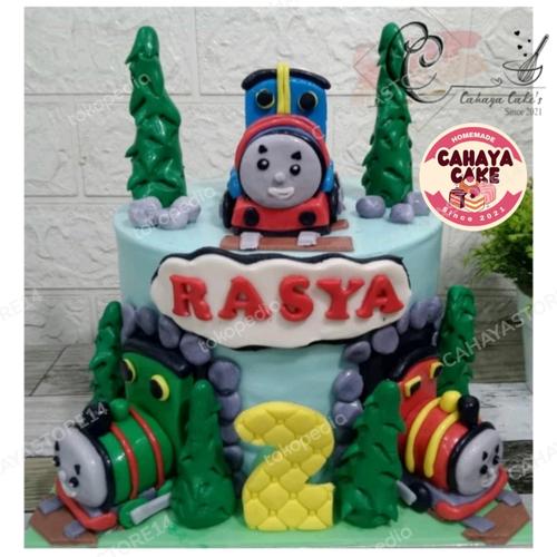 Jual Kue Ulang Tahun Kereta Thomas / Thomas Train Cake / Thomas Cake ...