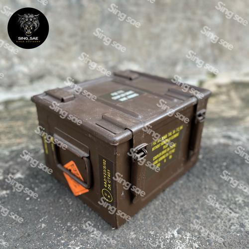 Jual box amunisi / kotak peluru besi / kotak amunisi / box mutifungsi ...