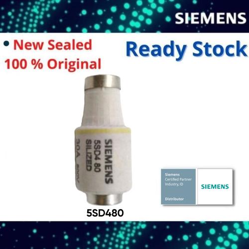 Jual SIEMENS 5SD480 SILIZED Fuse Link 500 V Size DII, E27, 30A - Kab ...