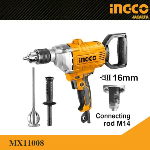 Jual Mesin Mixer Cat (16mm 1100W) INGCO MX11008 Mesin Pengaduk Aduk ...