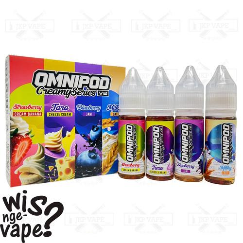 Jual Omnipod Creamy 15ml - Liquid Pod Friendly By Omnilab - Straw ...