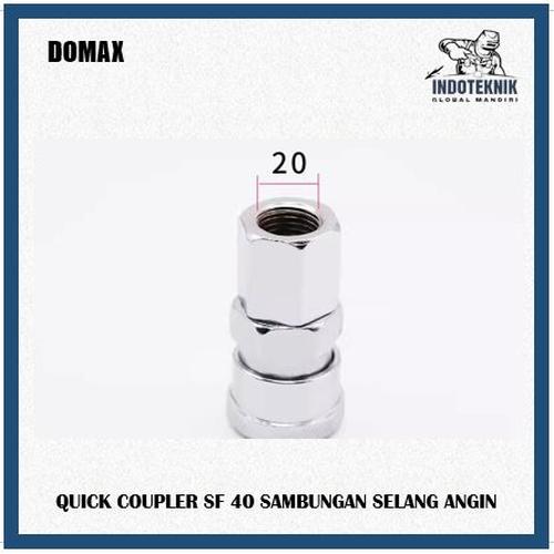 Jual Quick Coupler Plug SF 40 / Sambung Selang Kompresor - Coupler SF ...