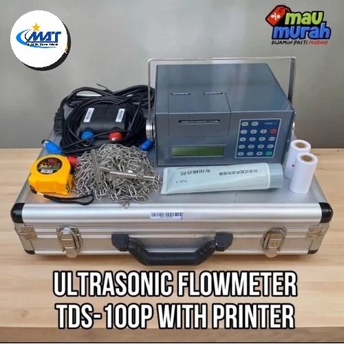 Jual Ultrasonic Flow Meter TDS-100P With Printer M2 DN50-DN700mm Flow ...