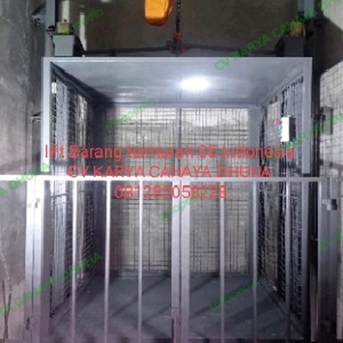 Jual ukuran dan harga lift barang 2 lantai 1 ton - Kab. Tangerang - CV ...
