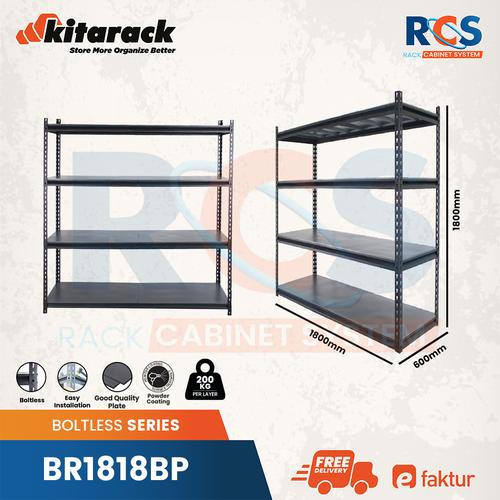Jual KITARACK - Rak Gudang Type BR1818BP 4 Layer - Steel - Panjang 1,8 ...