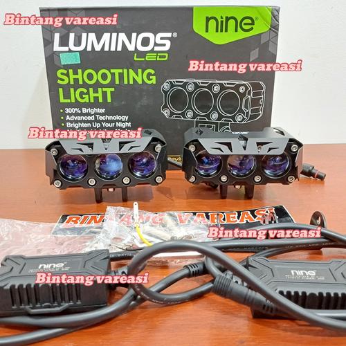 Jual LUMINOS Q9 PRO LAMPU SOROT SQL 3 LENSA 80 WAT - DE MERAH - Jakarta ...