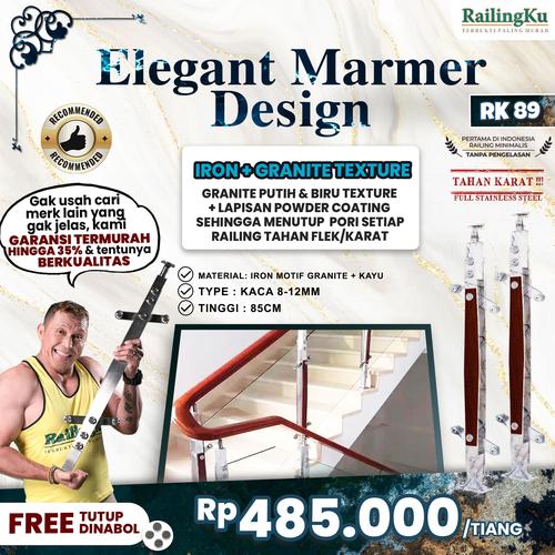 Jual Railing Tangga Stainless Luxury Marmer Railingku RK 89 - Kab ...