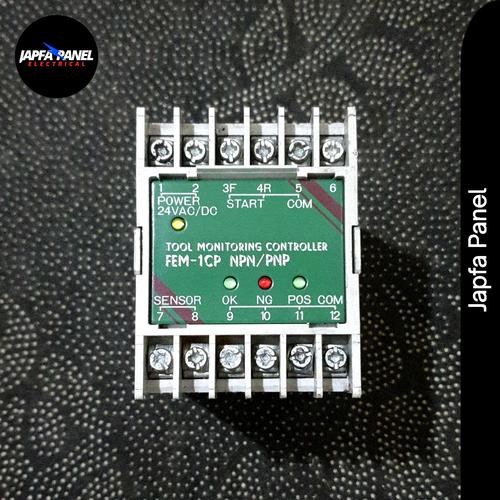 Jual Tool Monitoring Controller Far East Machine Tool FEM-1CP NPN/PNP ...