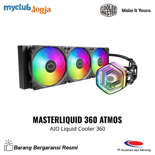 Jual Cooler Master MasterLiquid 360 Atmos ARGB CPU AIO Liquid Cooler Intel AMD - Kota Yogyakarta ...