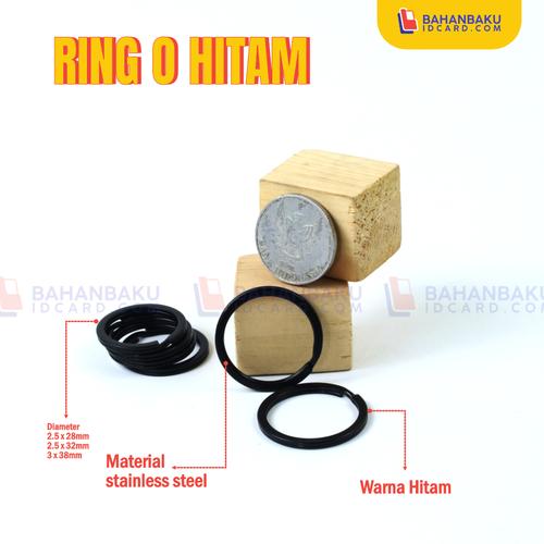 Jual Ring O Hitam Bulat Gepeng Gantungan Kunci Souvenir berbagai ukuran ...