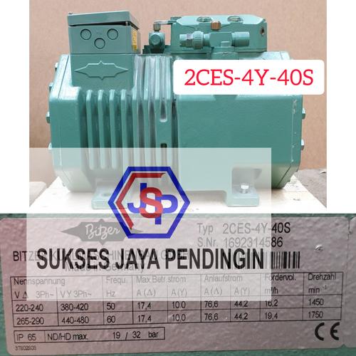 Jual Compressor Bitzer Original Germany 2CES-4Y-40S - Jakarta Barat ...