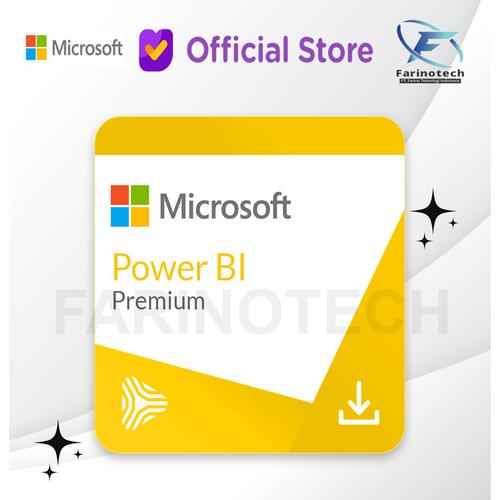 Promo Microsoft Power BI Premium 100 User 1 Year Subscription License ...