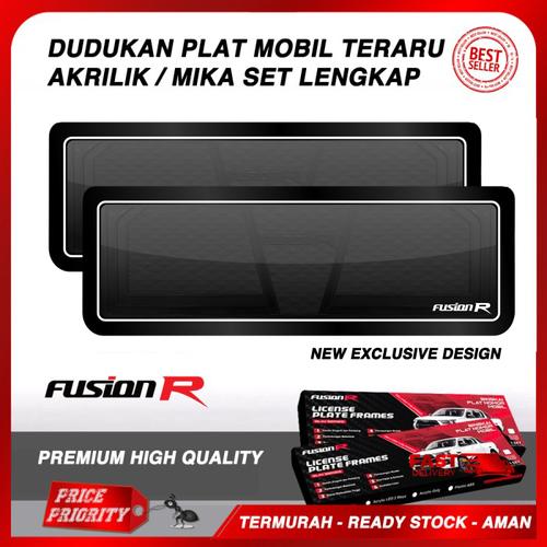 Jual Fusion R Tatakan Dudukan Frame Cover Tempat Plat Nomor Mobil ...