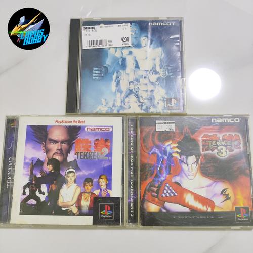 Jual Tekken & Tekken 2 Namco reg Jp PS1 original game playstation kaset ...