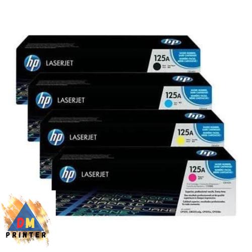 Jual toner hp 125A original laserjet black & colour - full set ...