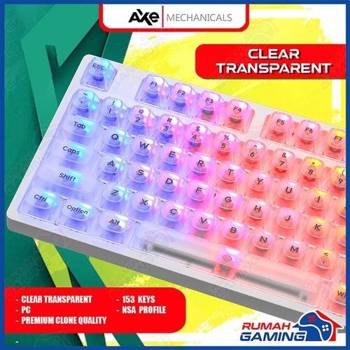 Jual KEYCAP - KEYCAPS - NSA - TRANSPARENT - PC - RGB - SEE THROUGH ...