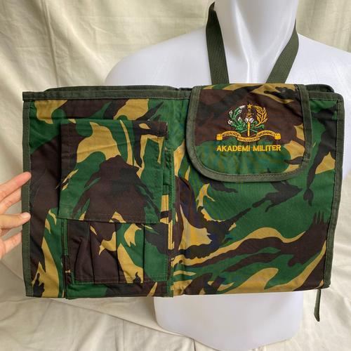 Jual Tas Peta Military Map Case Bag Pendidikan Akademi Militer Loreng ...