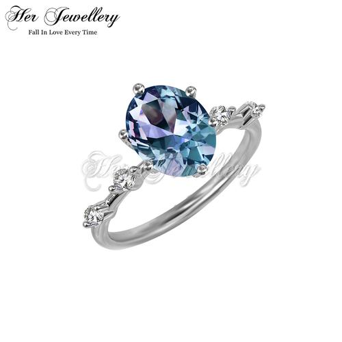 Promo [ Alexandrite Collection ] Classic Oval Alexandrite Ring - Cincin Alexandrite S925 by Her ...