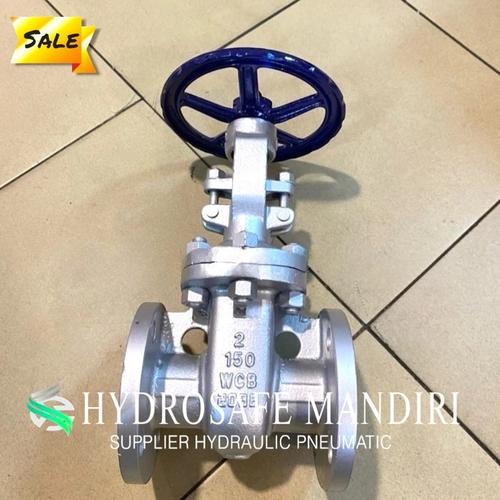 Jual 4" Stop Kran Gate Valve WCB Carbon Steel / Cast Steel A216 Type ...