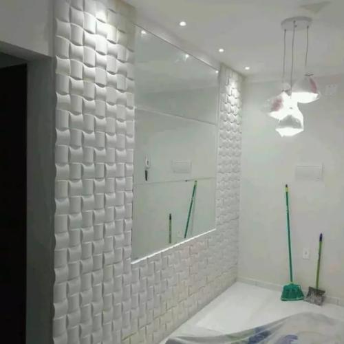 Jual Wall panel dinding 3D Beton bata tempel dinding beton motif kotak ...