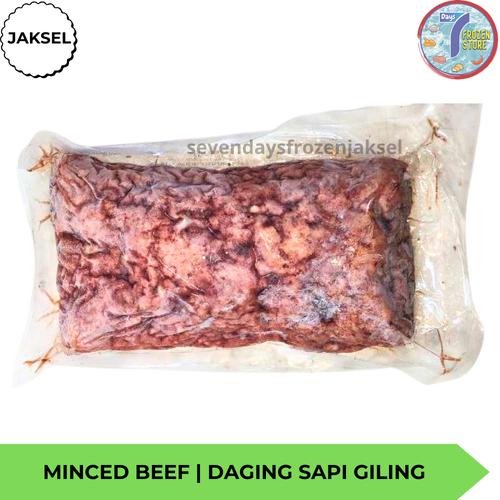Jual Minced Beef | Daging Sapi Giling Beku Frozen Import kemasan 1 kg ...