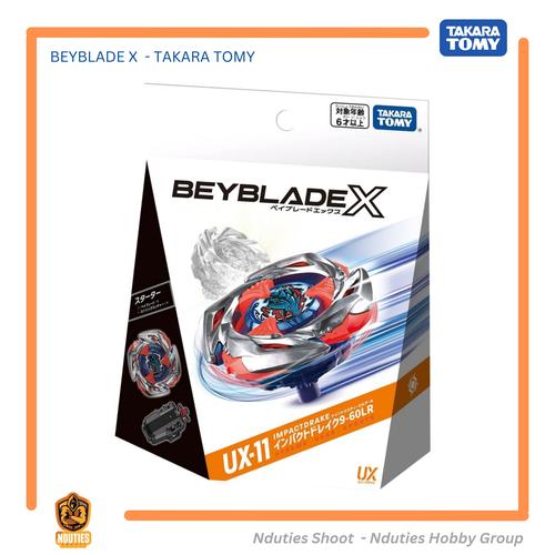 Jual UX-11 Beyblade X Starter Set Impact Drake 9-60 LR (Low Rush ...