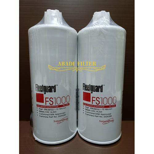 Jual Fuel Filter FLEETGUARD FS1000 / FS 1000 - Bubble Wrap - Jakarta ...