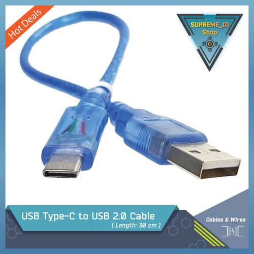 Jual Cable USB Type-C Kabel High Speed to USB 2.0 - 30 cm for ...