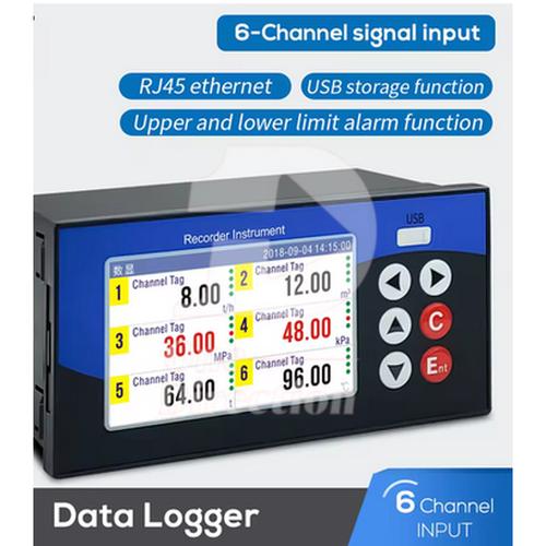 Jual Datalogger Aliran Suhu dan Tekanan Data Logger Tegangan dan Arus Tampilan LCD Layar LCD ...