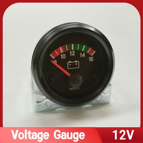 Jual Voltage Gauge 12V VDO VLT-12V Volt Gauge Meter Body Metal 332 030 001C - Jakarta Barat ...