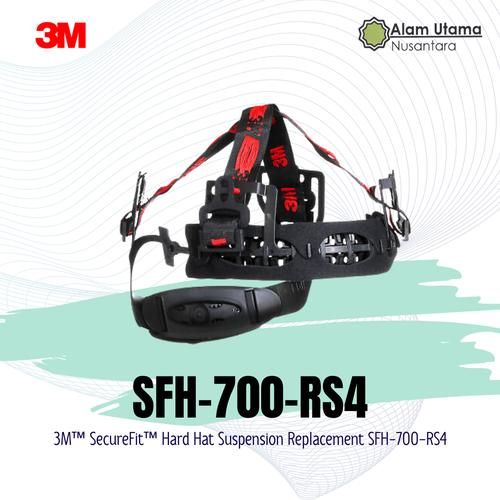 Jual 3M SecureFit Hard Hat Suspension Replacement SFH-700-RS4, 4-point ...