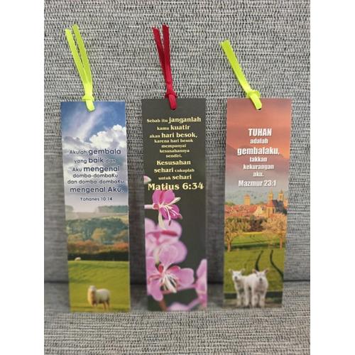 Jual Kartu ayat Firman alkitab Pembatas Alkitab dan Buku Ayat ayat Emas ...