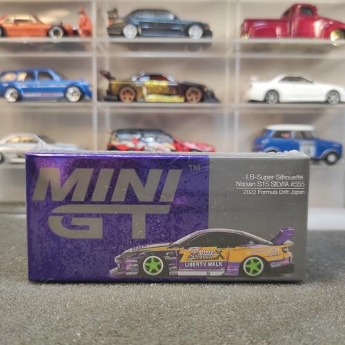 Jual Mini GT 576 LB Super Silhouette Nissan Silvia S15 #555 Purple FD ...