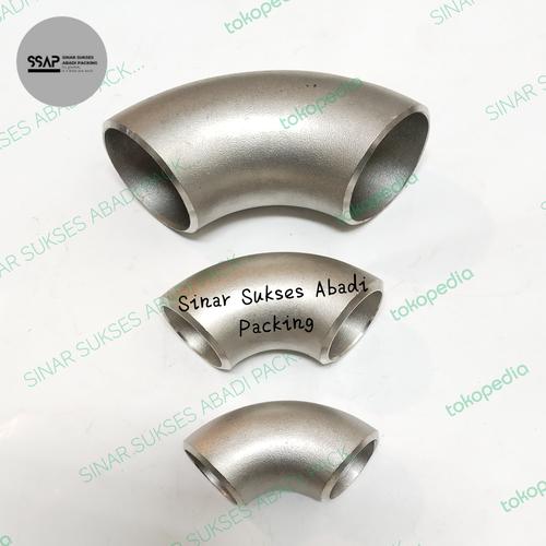 Jual Knee Las Sch20 Stainless 1/2" inch / DN15 Elbow Las SS 316 ...
