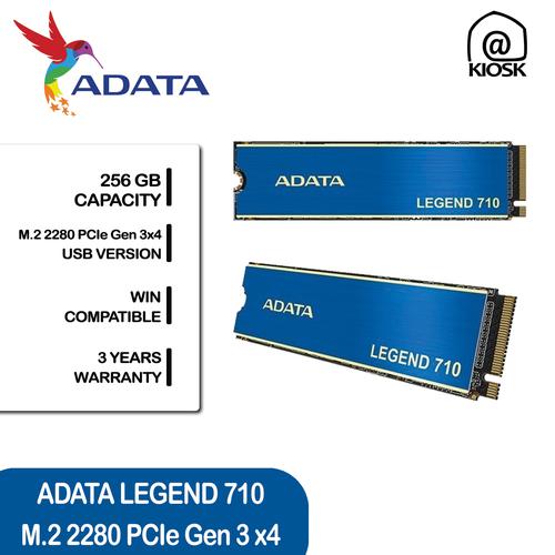 Promo SSD ADATA LEGEND 710 256GB / SSD M2 NVMe PCIe Gen 3x4 Cicil 0% 3x ...