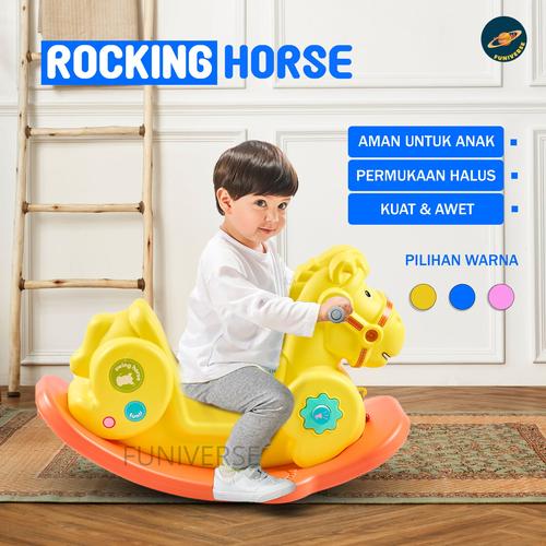 Promo MAINAN ROCKING KUDA GOYANG ANAK KARAKTER KUDA PELANA KUAT SAMPAI ...