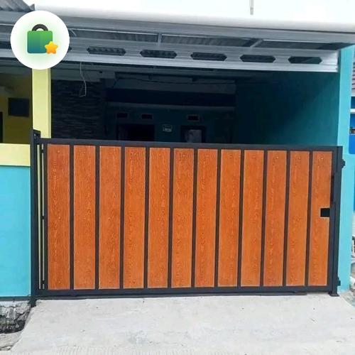 Jual pagar besi kombinasi listplank - Kota Bandung - RJSTEEL | Tokopedia