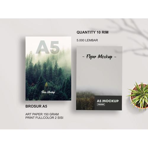 Jual Brosur (Brochure) / Flyer A5 | Cetak Fullcolor 2 Sisi -- Harga ...