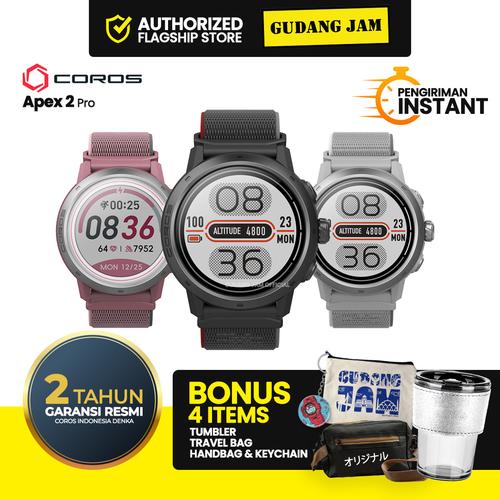 Promo Jam Tangan Smartwatch COROS Apex 2 Pro With Nylon Strap - Grey ...
