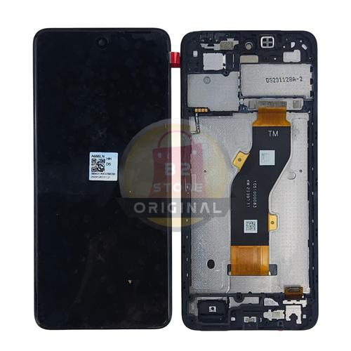 Jual LCD TOUCHSCREEN FULLSET + FRAME LCD ITEL P55 4G A666L ORIGINAL ...