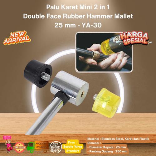 Jual Palu Mini Rubber Hammer Plastic Karet Nylon Nilon Martil Kecil ...
