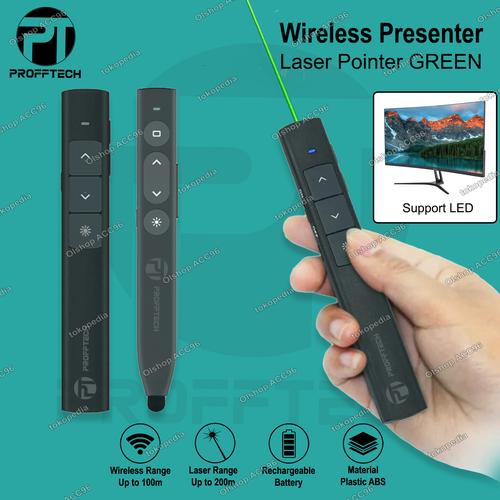 Jual Wireless Laser Pointer PowerPoint Presenter Remote Control Clicker ...