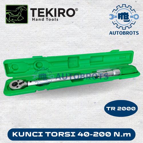 Jual TEKIRO Kunci Torsi 1/2" 40-200 Nm TR2000 Kunci Momen / Torque Wrench - Kota Surabaya ...