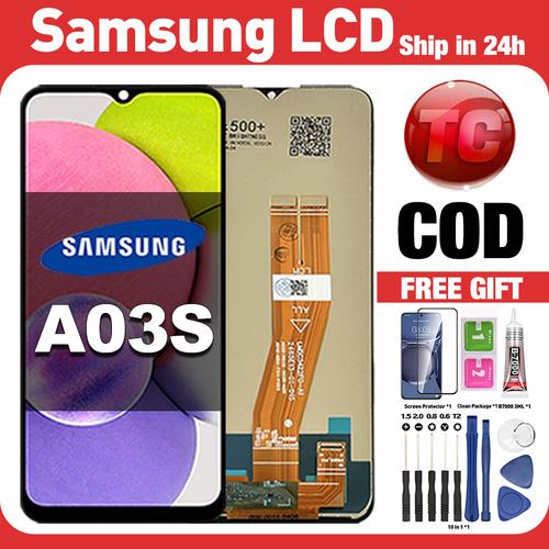 Promo Original Lcd Samsung A03S fullset ori asli Layar hp touchscreen ...