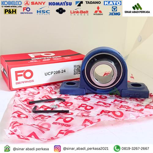 Jual FO Pillow Block Bearing UCP208-24 ( AS 1/2 inch ) - Jakarta Pusat - Sinar Abadi Perkasa ...