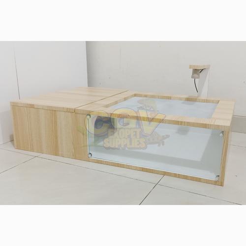 Jual Torto Table Jati Belanda 100x40x23cm - No Hidding Spot, Tanpa ...