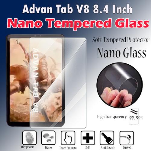 Jual Advan Tab V8 8.4 Inch Inch NANO TEMPERED GLASS ANTI GORES SCREEN ...