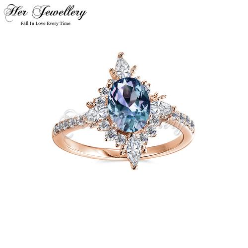 Promo [ Alexandrite Collection ] Moya Blush Alexandrite Ring - Cincin Alexandrite S925 by Her ...