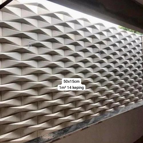 Jual Wall panel dinding 3D Beton bata tempel dinding beton motif beton ...